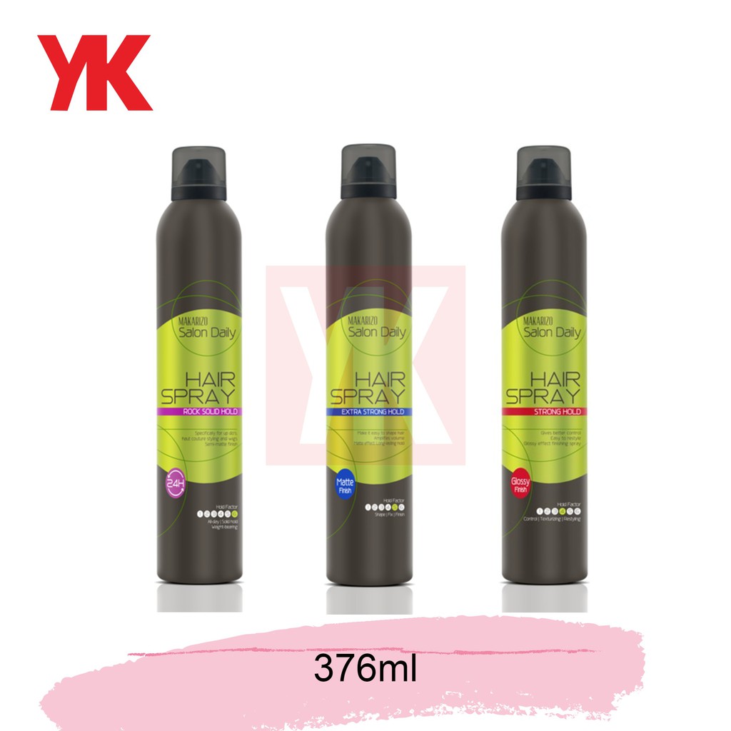 Jual ☑️ Yk ☑️ Makarizo Salon Daily Hair Spray 376ml Hairspray Rambut