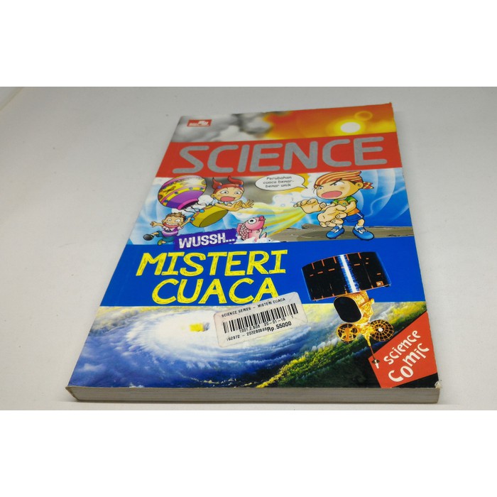 Jual Science comic Wussh Misteri Cuaca full colour Elexmedia | Shopee Indonesia