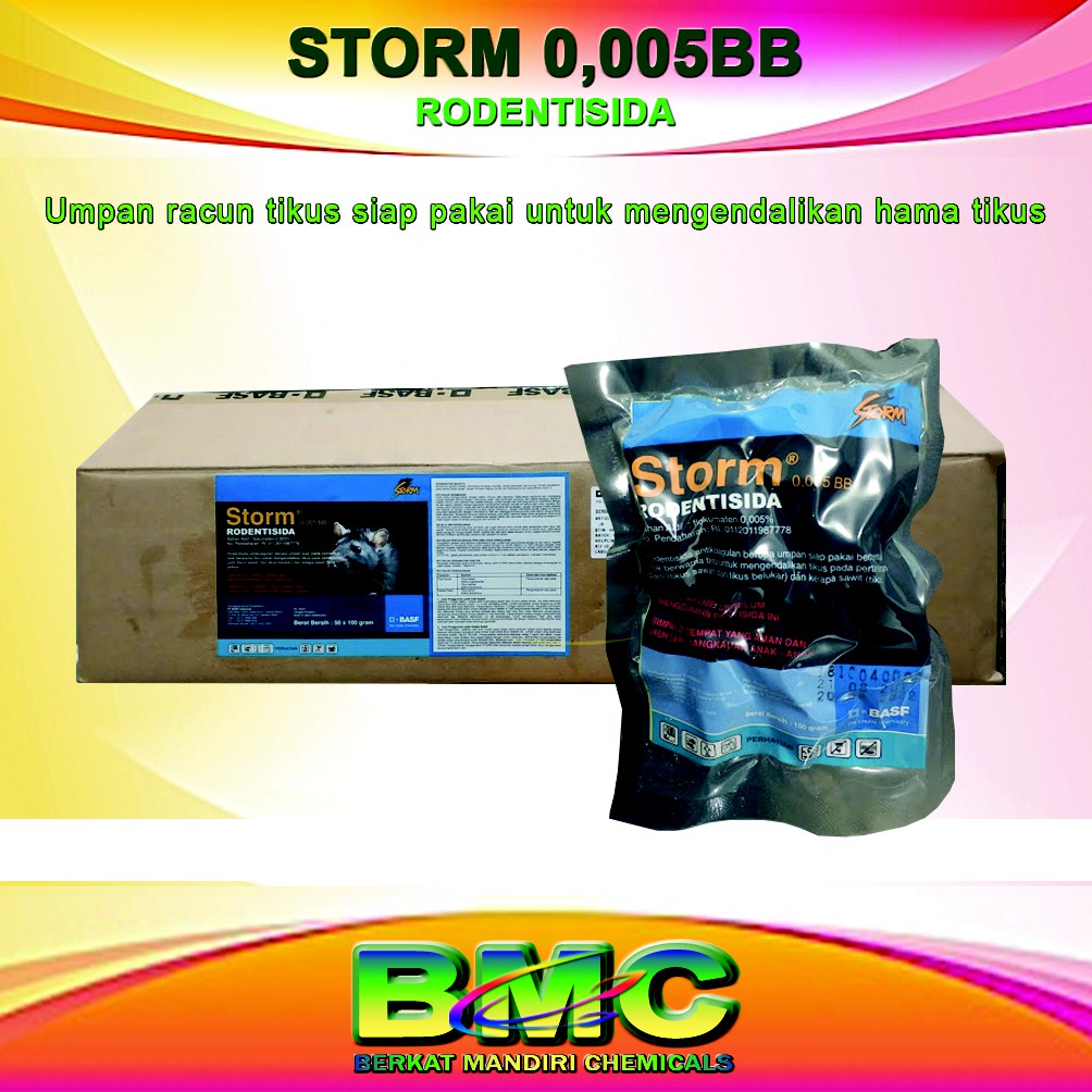 Jual STORM RODENTISIDA 0.005BB Umpan Racun Tikus | Shopee Indonesia