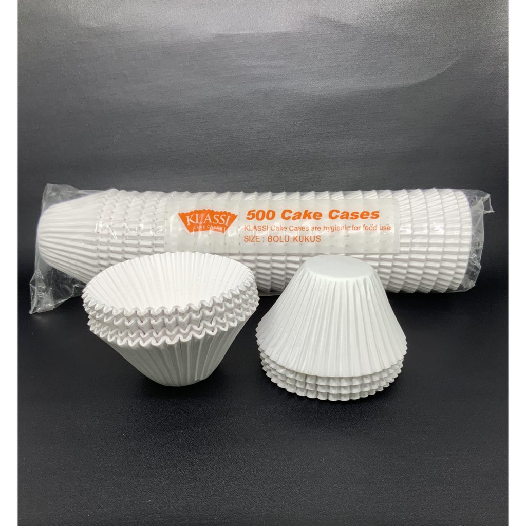 Jual Cake Cases Cup Kertas Bolu Kukus 500pcs Putih | Shopee Indonesia