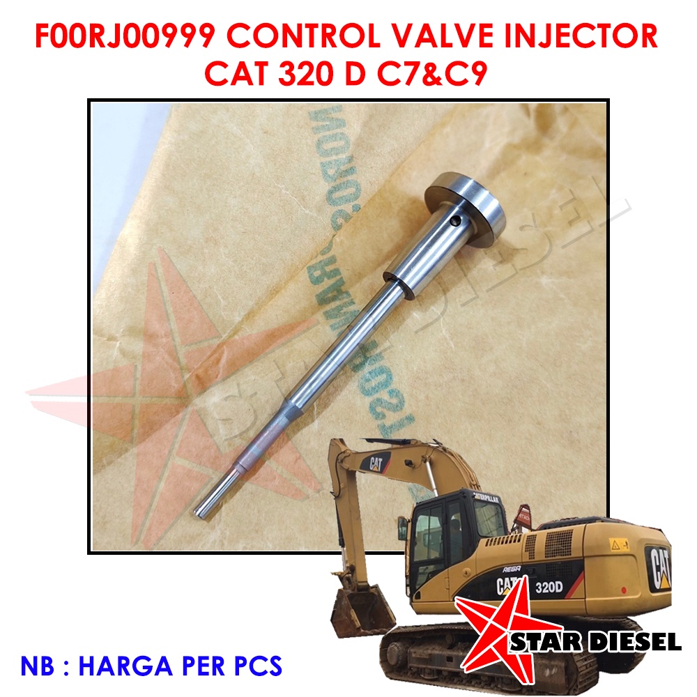 Jual CONTROL VALVE ISI DALAM INJECTOR CAT 320D C7 C9F00RJ00999 CONTROL ...