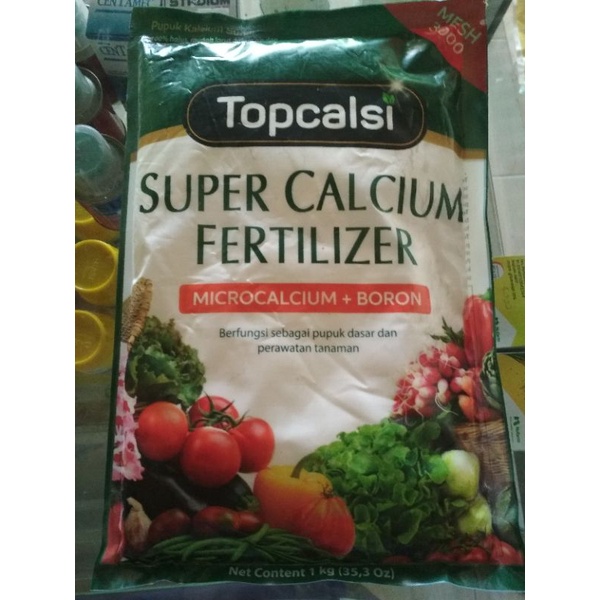 Jual Pupuk Kalsium + Boron Topcalsi Super Calsium Fertilizer 1Kg ...
