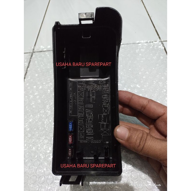 Jual Tutup box sekring relay fuse rush Terios agya Ayla | Shopee Indonesia