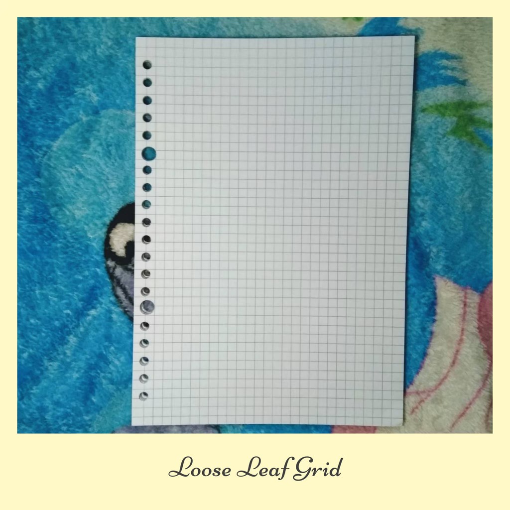 Jual Loose Leaf - Isi Binder - Kertas Binder - Grid / Dot / Line - B5 ...