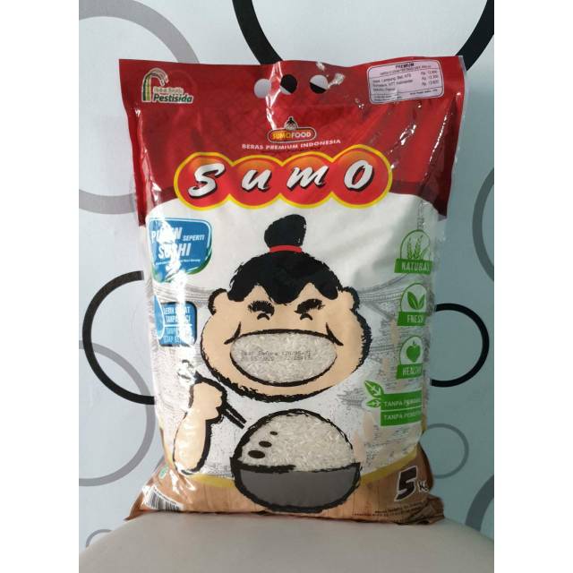 Jual Beras Sumo Merah kemasan 5kg | Shopee Indonesia