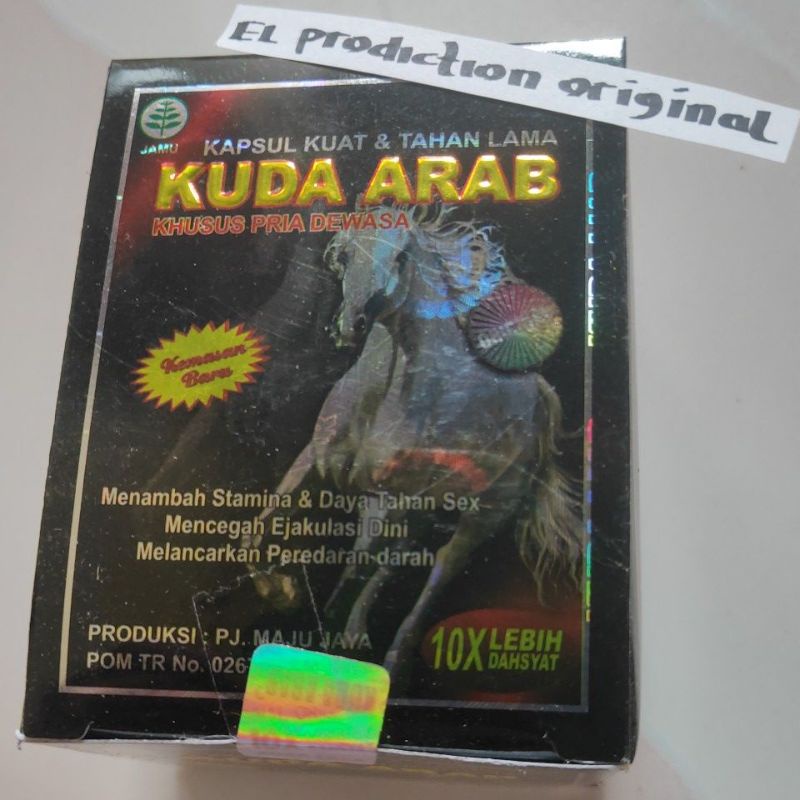 Jual kuda Arab kapsul kuat tahan lama 100% asli original | Shopee Indonesia