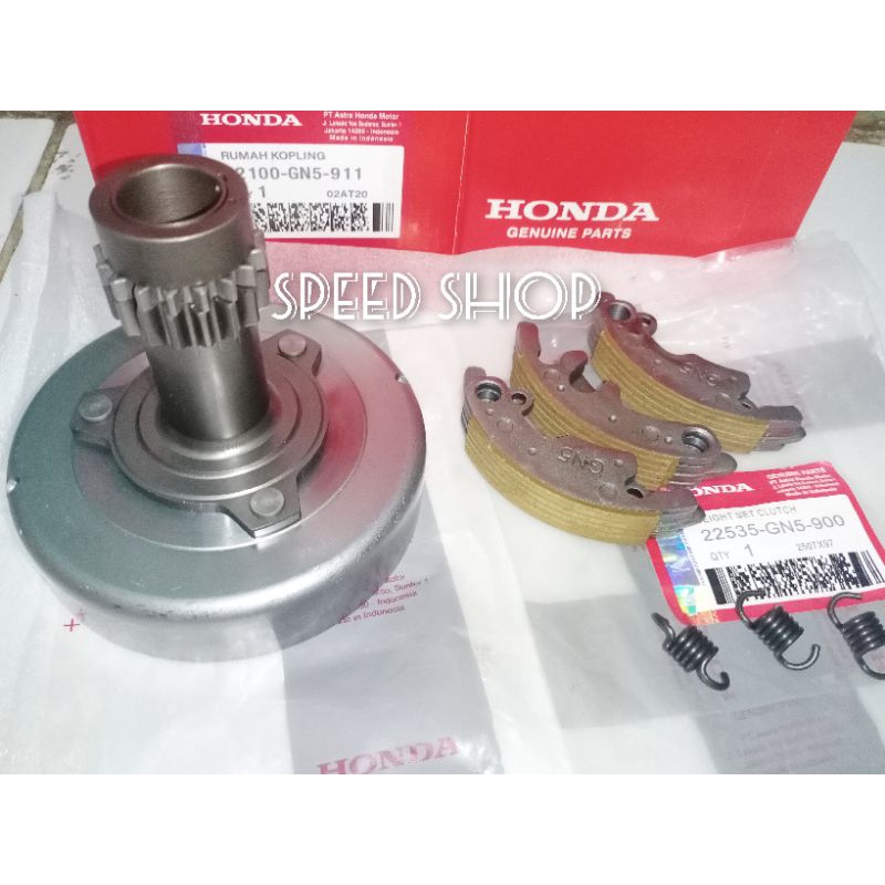 Jual Lonceng Otomatis GN5+Kampas Ganda Honda Astrea Prima - Grand - Supra x 100 - Supra Lama ...