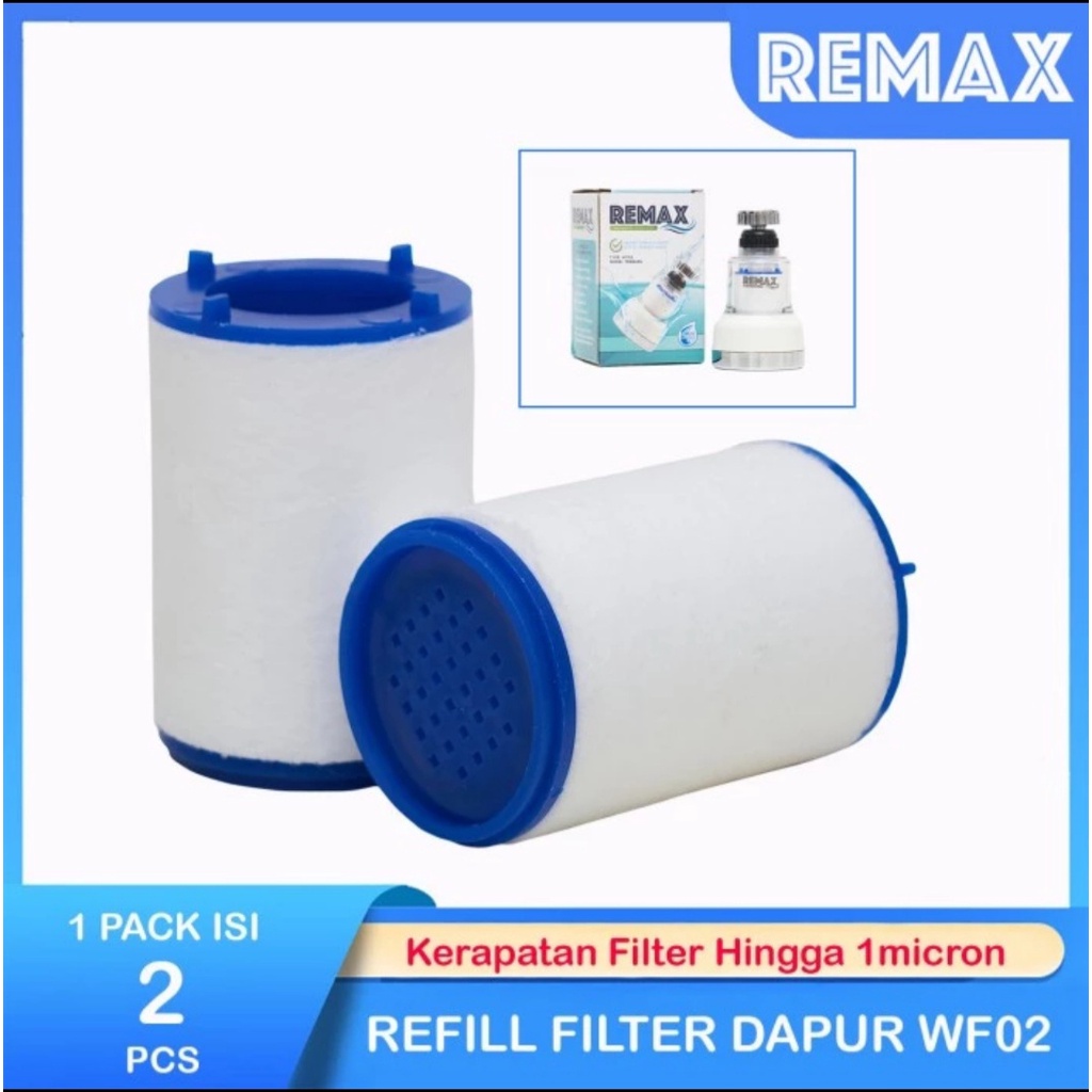 Jual refill filter keran dapur REMAXWF02/refil isi ulang filter ...
