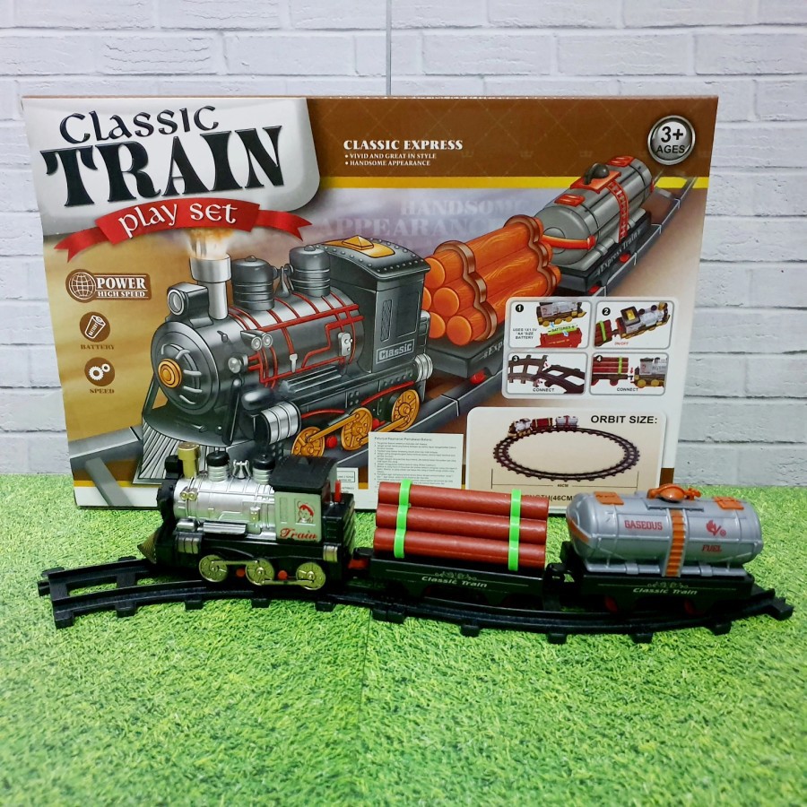 Jual mainan kereta api classic train anak edukatif - mainan kado anak ...