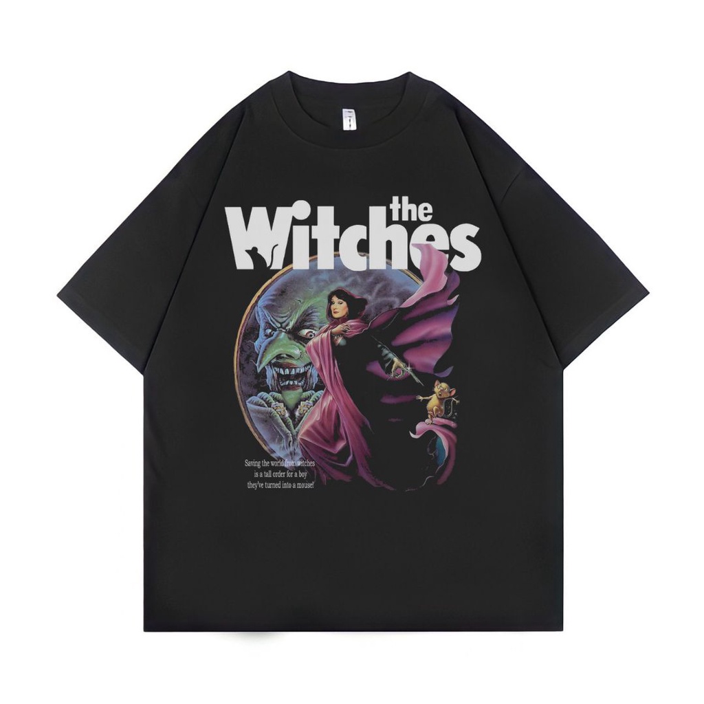Jual Psycho Crucify "The Witches" Oversized T-Shirt | Black | Kaos ...