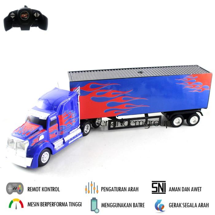 Jual Mobil Remot Mainan Mobil Remot Kontrol Rc Truk Kontainer Mega Lite ...