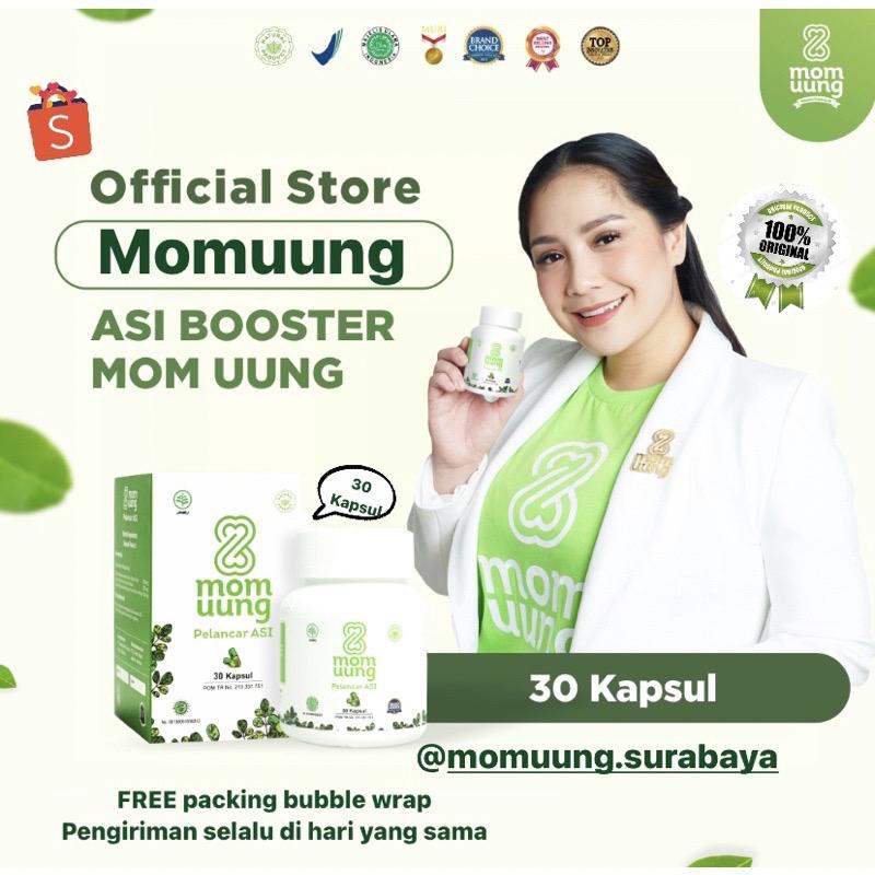 Jual MOM UUNG ASI BOOSTER MOMUUNG PELANCAR ASI BPOM HALAL HERBAL 30 60 ...