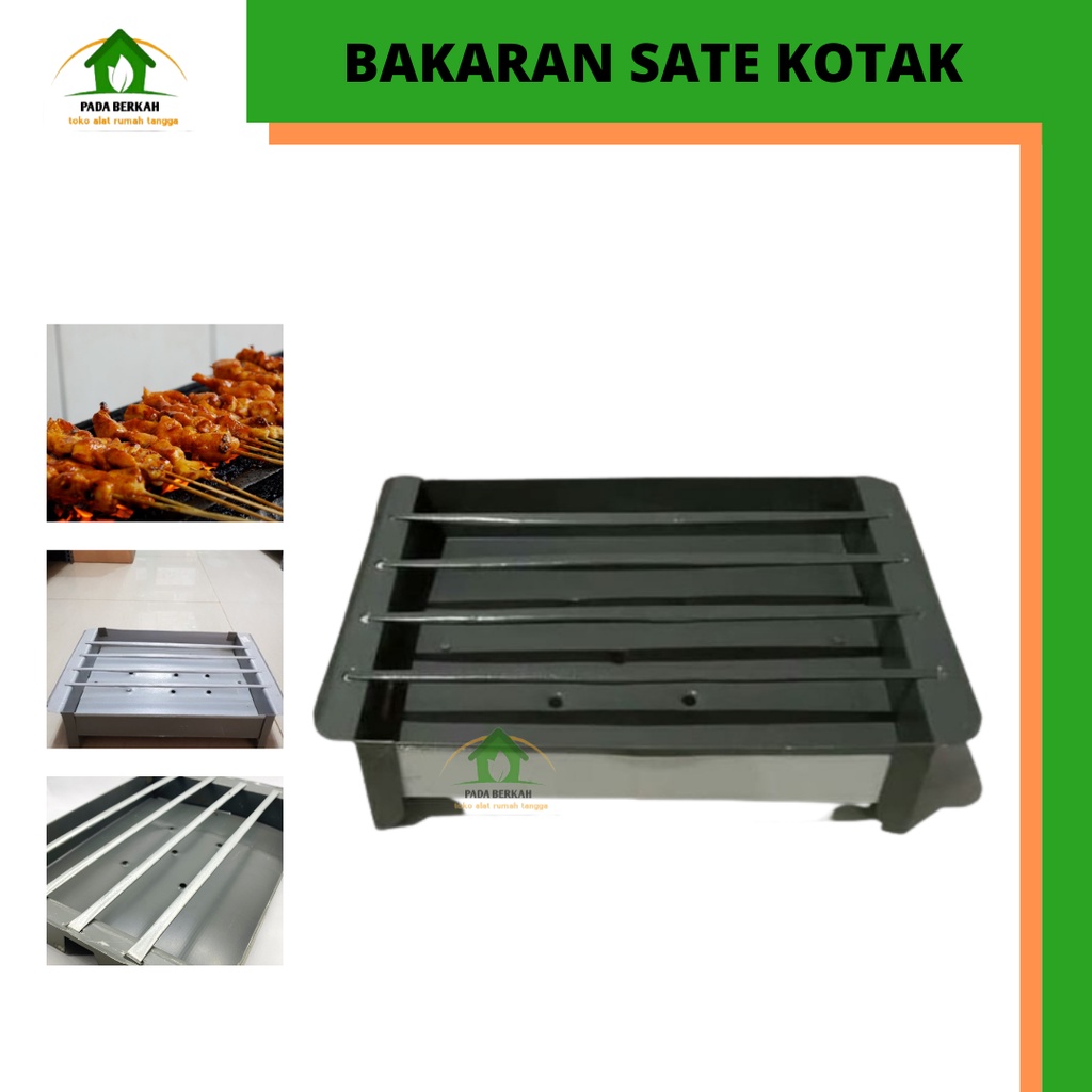 Jual Panggangan Bakaran Sate Panjang Tanggung Tebal Kotak Besar ...
