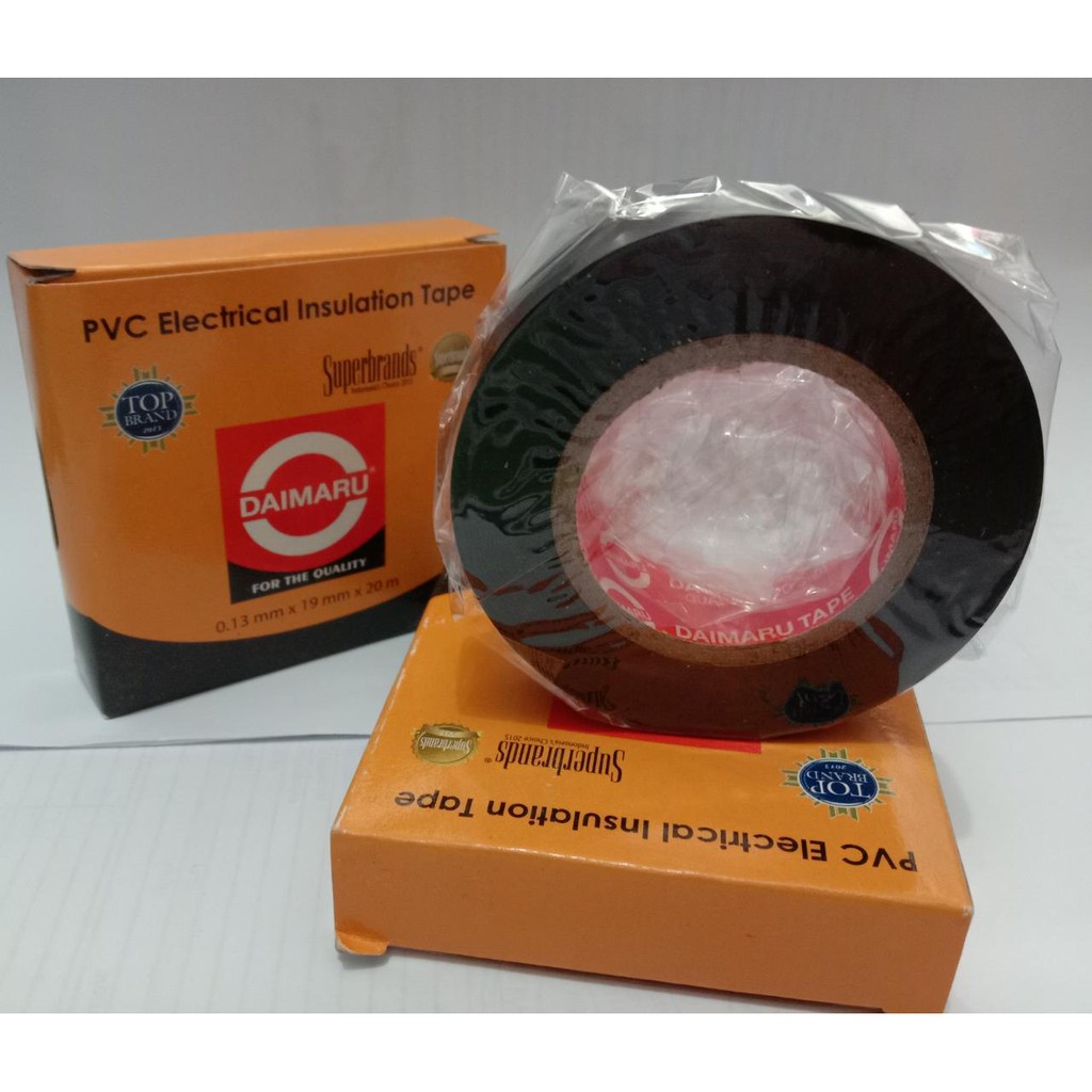 Jual Isolasi Kabel Listrik Daimaru Lakban PVC electrical | Shopee Indonesia