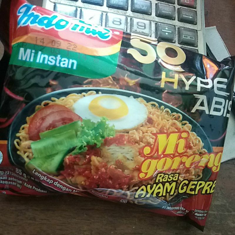 Jual MIE INSTAN MIE GORENG INDOMIE RASA AYAM GEPREK HYPE ABIS | Shopee ...