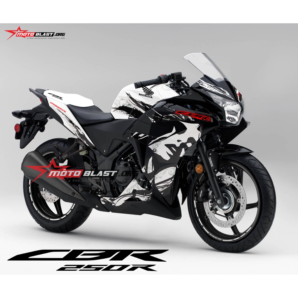 Jual Decal Sticker Motor Motoblast - CBR250R Thai Livery Kabuki ala ...