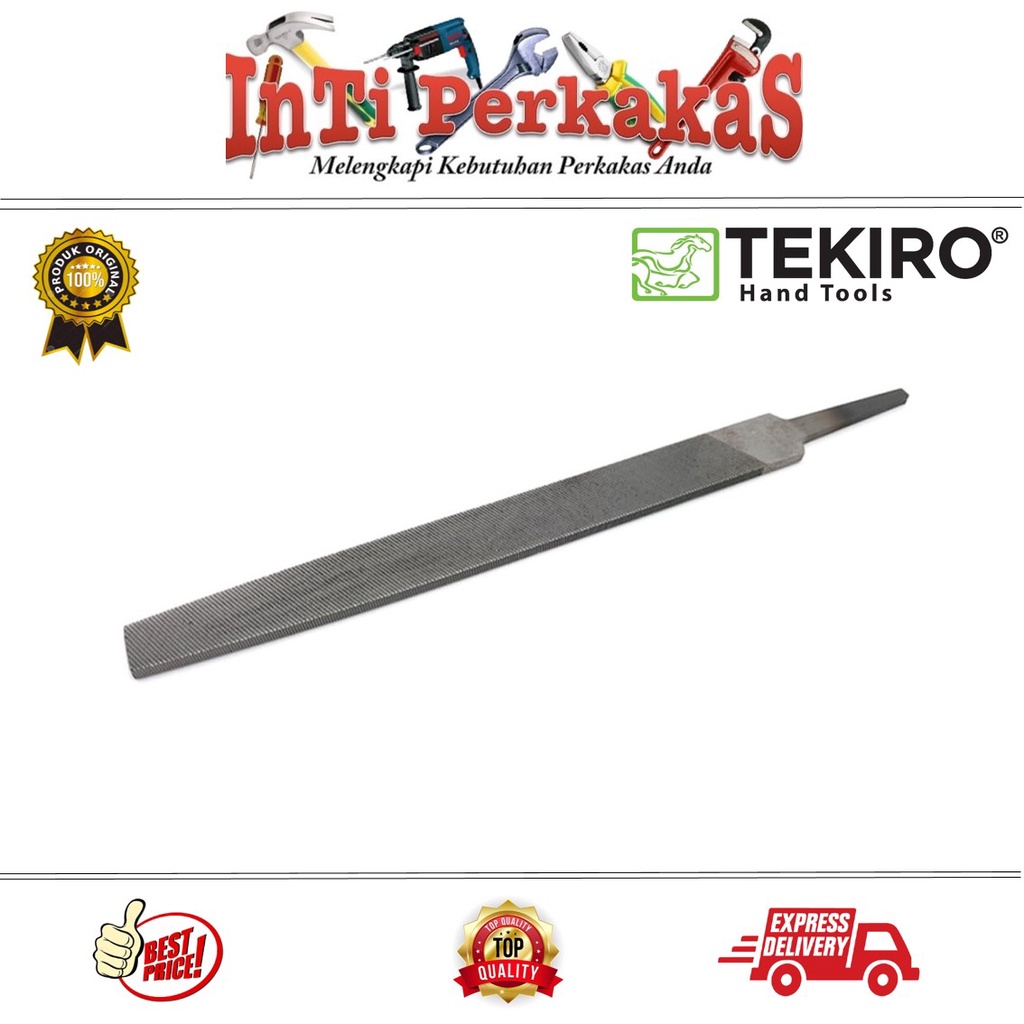 Jual Tekiro Kikir Plat Halus Ukuran 6", 8", 10",12" - Flat Files Smooth ...