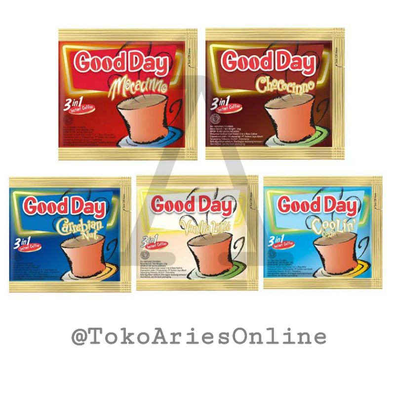 Jual Good Day 3in1 Instant Coffee (isi 10 Pcs) | Shopee Indonesia