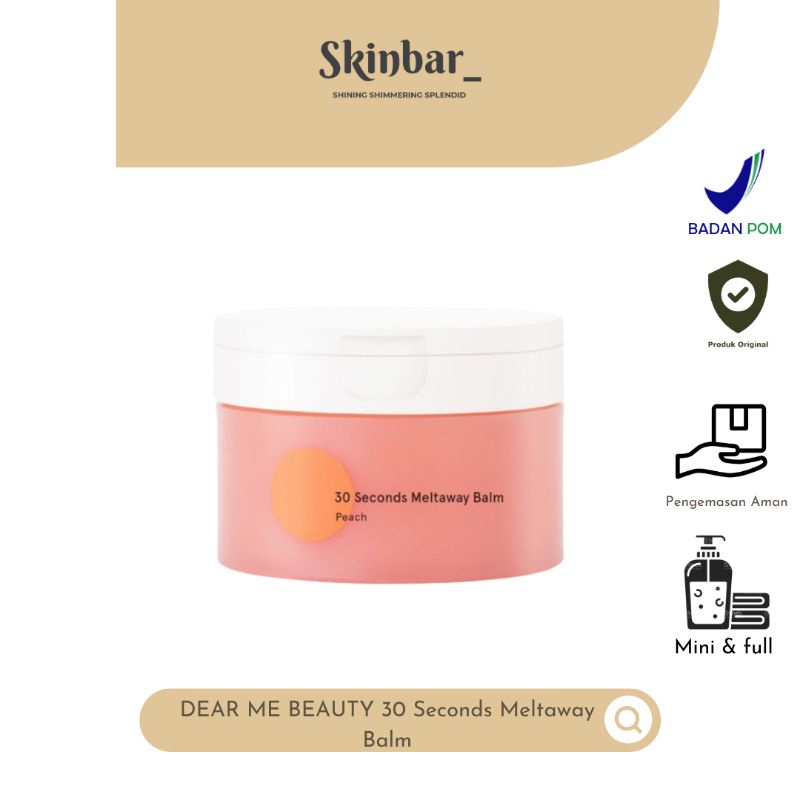 Jual Dear Me Beauty 30 Second Melting Cleansing Balm (baca caption ...