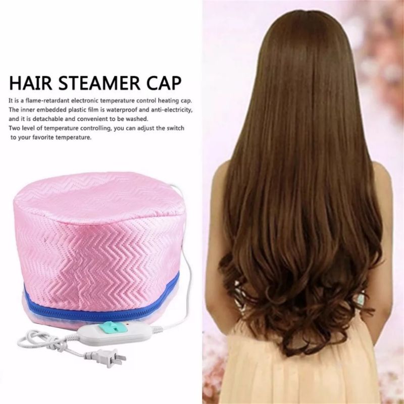 Jual Cap Penutup Kepala Steam Rambut - Hot Steamer SPA Rambut Thermal ...