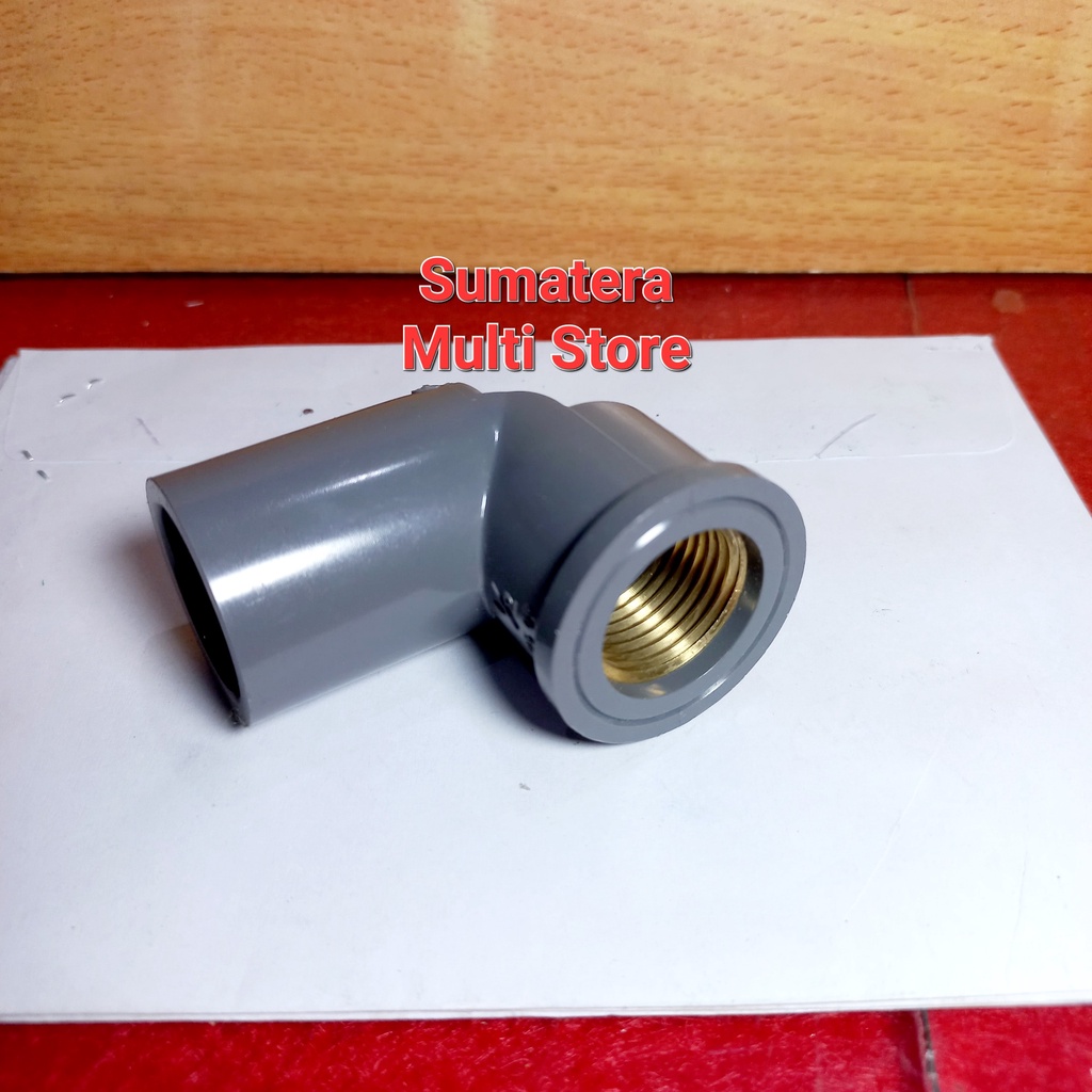 Jual Rucika Elbow Derat Dalam Kuningan 1/2 inchi - Sambungan Pipa ...