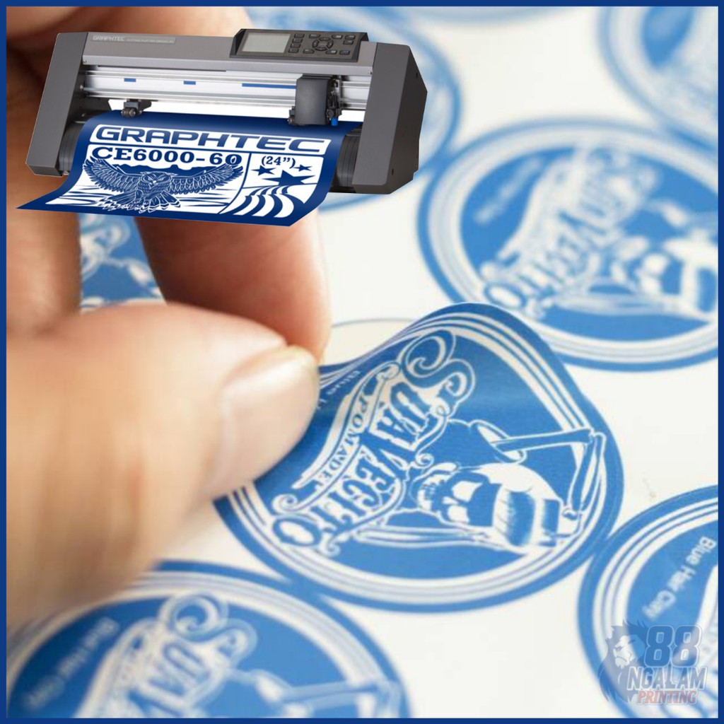 Jual Cetak Stiker Vinyl Susu Putih Kilap A3+ | Shopee Indonesia