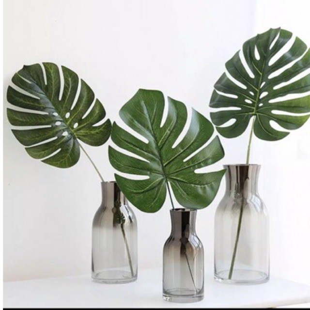 Jual daun monstera/ monstera artificial/ daun dekorasi/ daun monstera ...