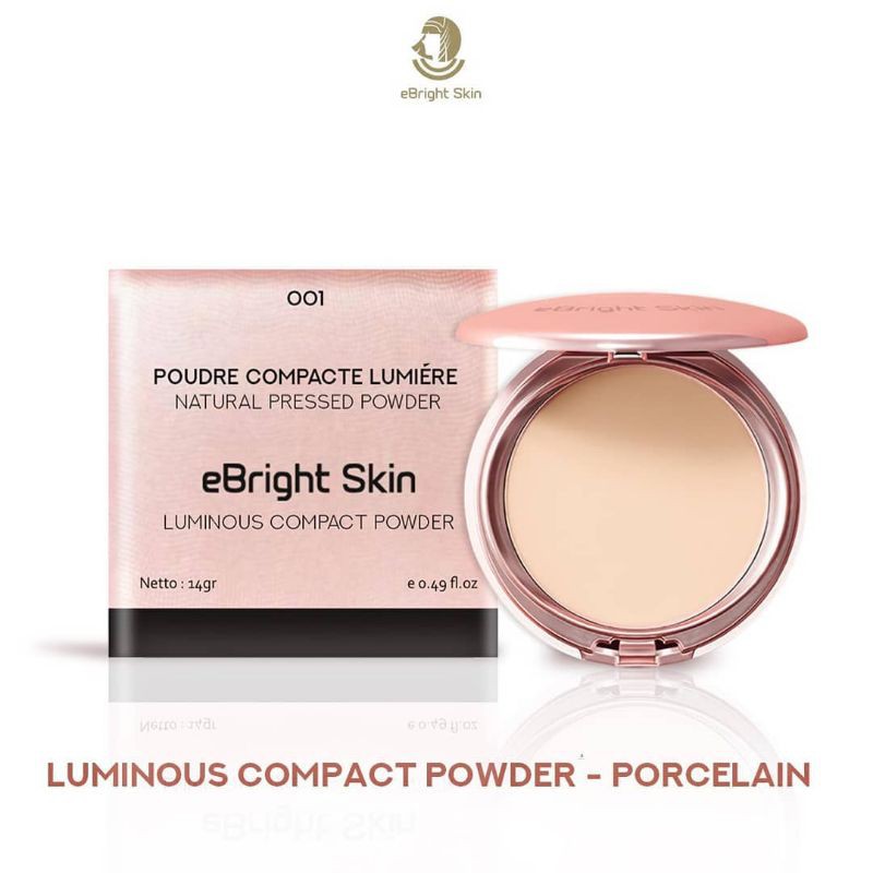 Jual Lominous Compact Powder (shade porcelain-001) | Shopee Indonesia