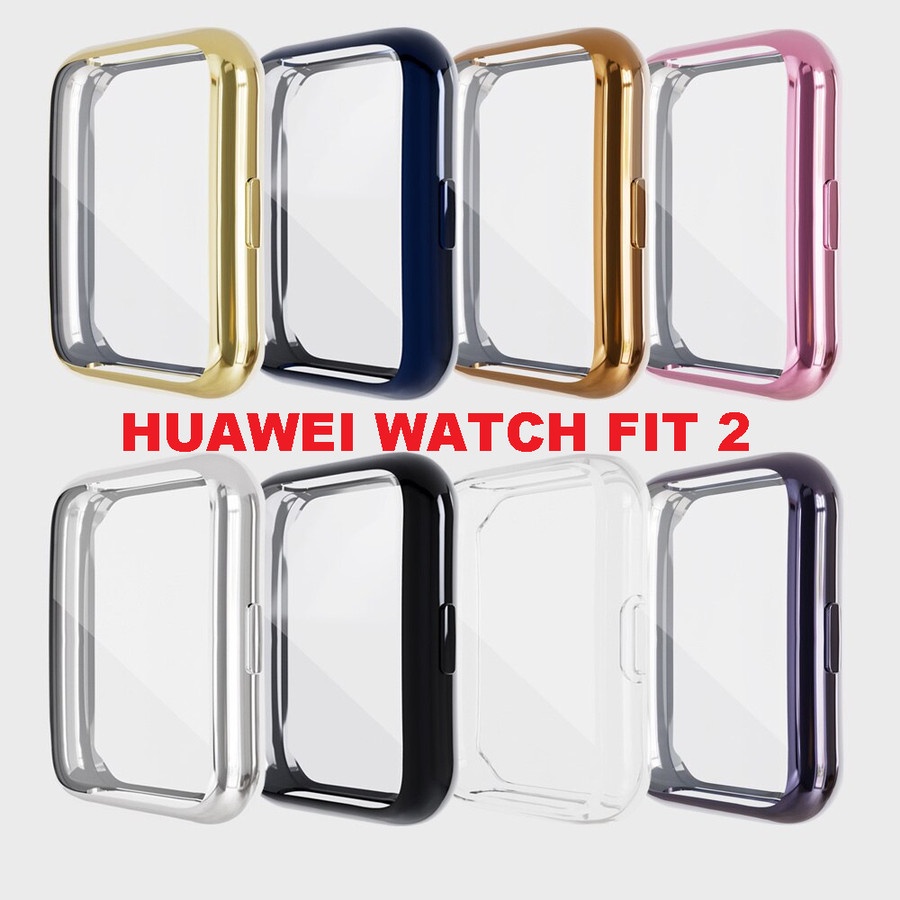 Jual HUAWEI WATCH FIT 2 silicon case pelindung karet silikon bumper ...