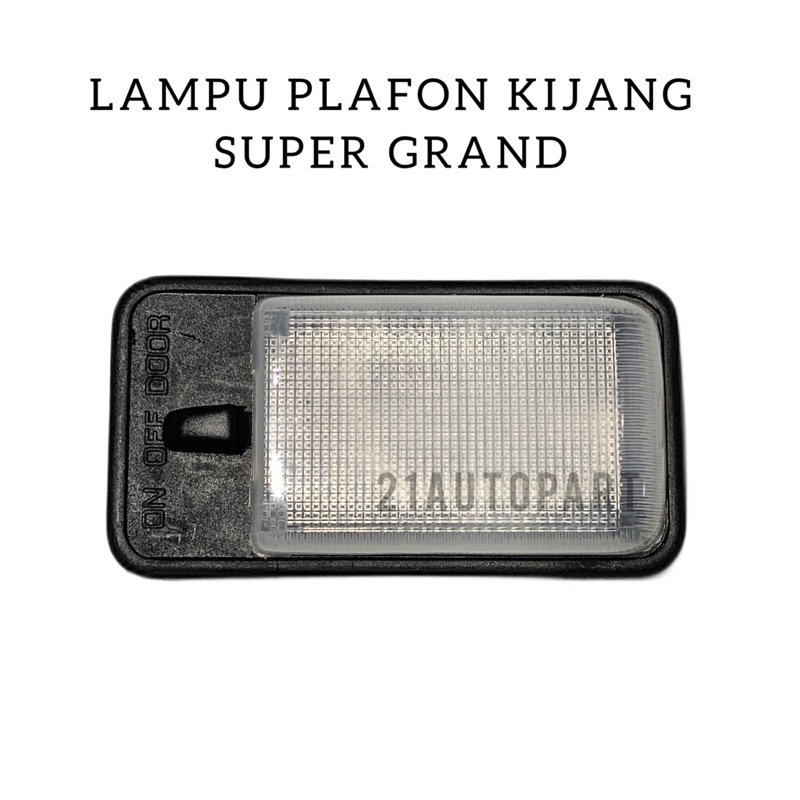 Jual Lampu plafon lampu kabin kijang super grand warna hitam | Shopee ...