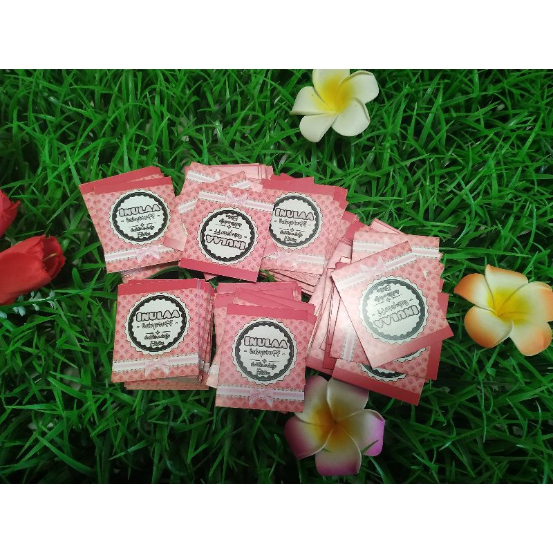 Jual Print Kertas Hand Tag Label Nama Baju Custom Hangtag isi 1000pcs ...