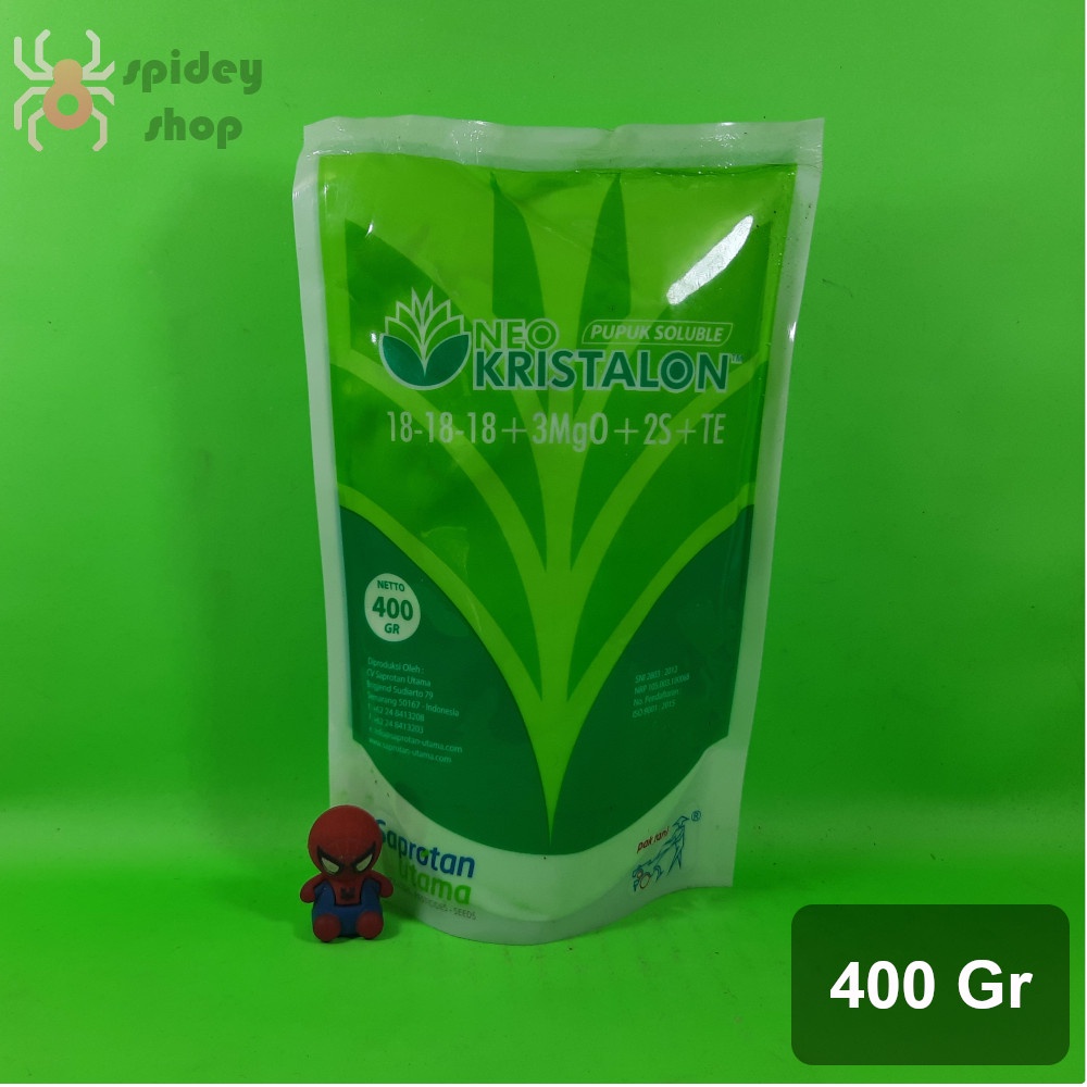 Jual Neo Kristalon Hijau 400 Gram Pupuk Pertumbuhan | Shopee Indonesia