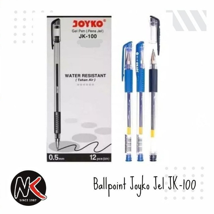 Jual Pulpen JOYKO Gelpen JK100/JK-100NT 0,5 mm | Shopee Indonesia