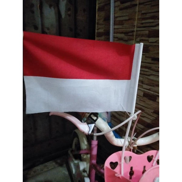 Jual Bendera tangan/mini merah putih bahan kain | Shopee Indonesia