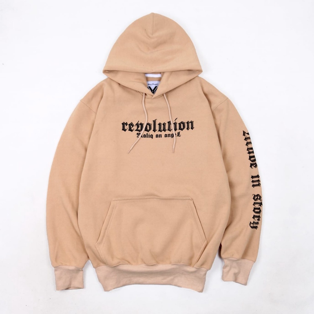Jual HOODIE PREMIUM PRIA ORIGINAL DISTRO - SWEATER HOODIE REVOLUTION ...