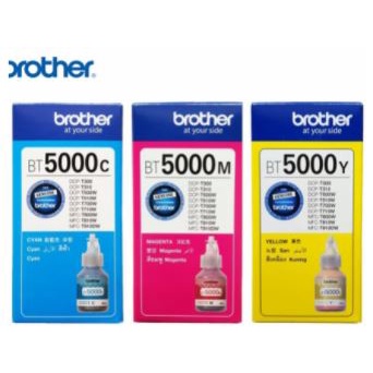 Jual TINTA BROTHER BT5000 BT 5000 BT-5000 CMY ( Cyan Magenta Yellow ) ORIGINAL | Shopee Indonesia