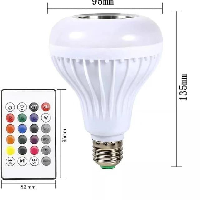 Jual Special Price Bohlam Speaker Bluetooth 2 in 1 Wireless Lampu Music ...