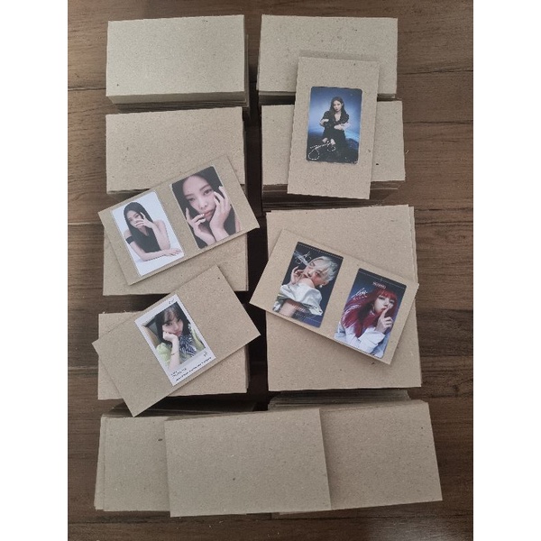 Jual Packing Photocard Karton Tebal Dus Kuning / Tambahan Packing ...