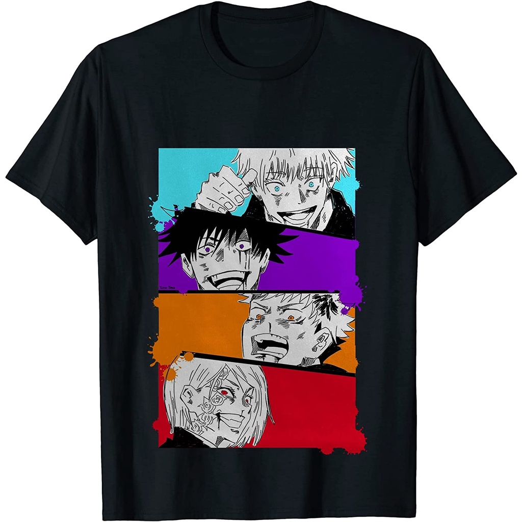 Jual Kaos Baju Jujutsu Kaisen The Scariest Laugh Panel T-Shirt | Shopee ...