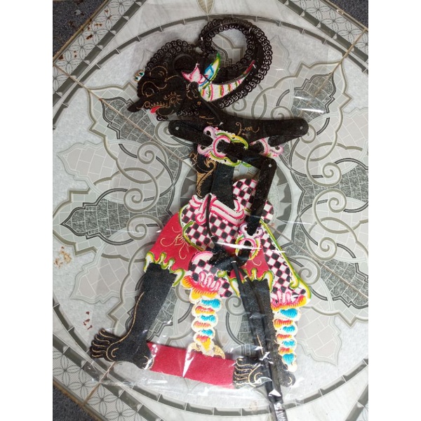 Jual Wayang kulit asli Indonesia Tokoh WERKUDARA/BIMA | Shopee Indonesia