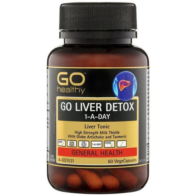 Jual GO LIVER DETOX 60 tablets | Shopee Indonesia