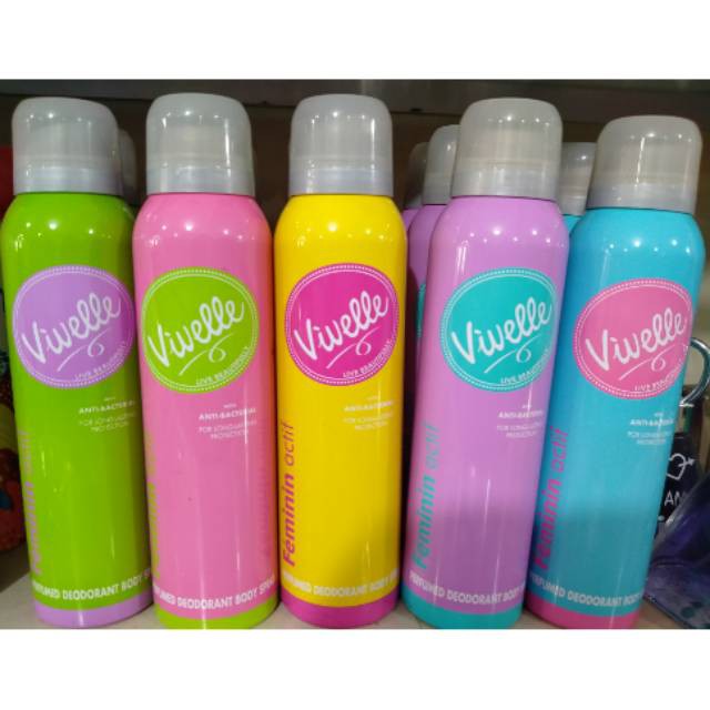 Jual Vivelle Parfume Deodorant Body Spray 150 ml | Shopee Indonesia