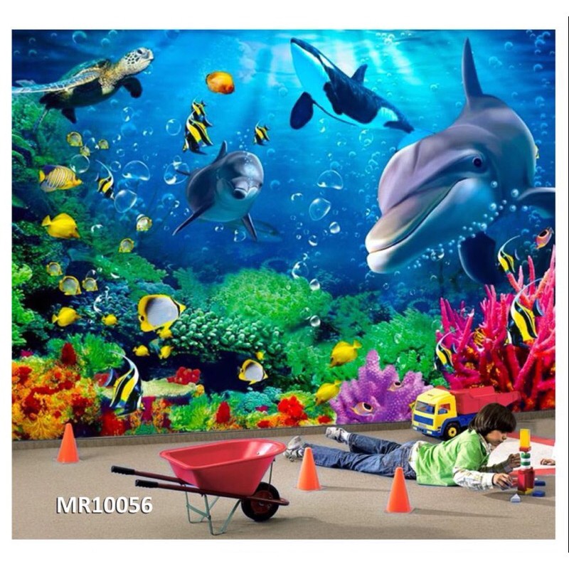 Jual Mural Photowall Wallpaper Dinding Motif Alam Pemandangan Bawah ...