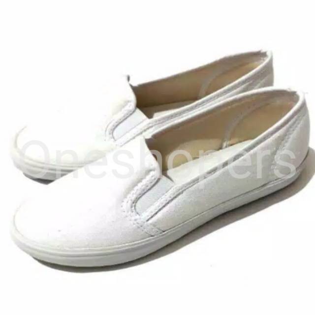 Jual Sepatu kanvas Putih Polos PX Style Harga Termurah(018-White ...