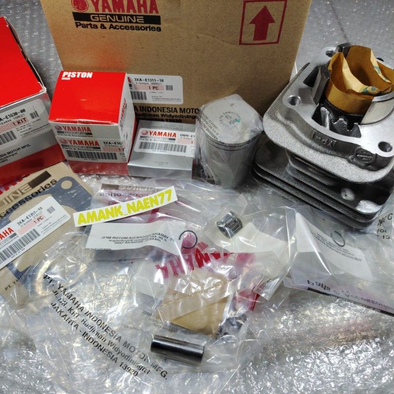 Jual block blok cylinder / kas f1zr YP1 YP2 + piston kit + paking blok original yamaha | Shopee ...