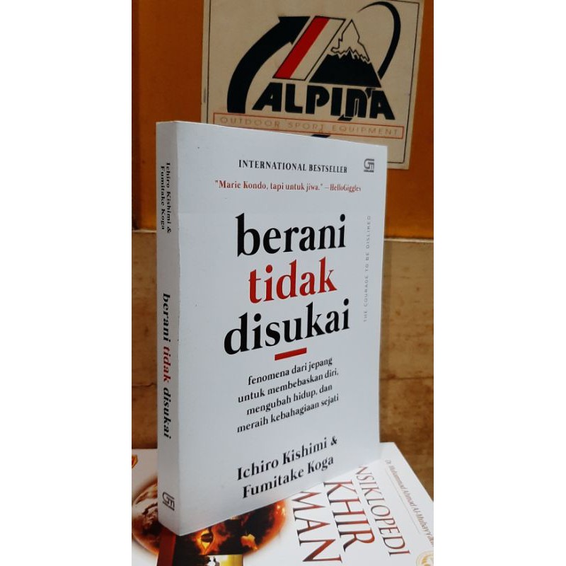 Jual NEW BOOK " BERANI TIDAK DI SUKAI " ICHIRO KHISIMI & FUMITAKE KOGA ...