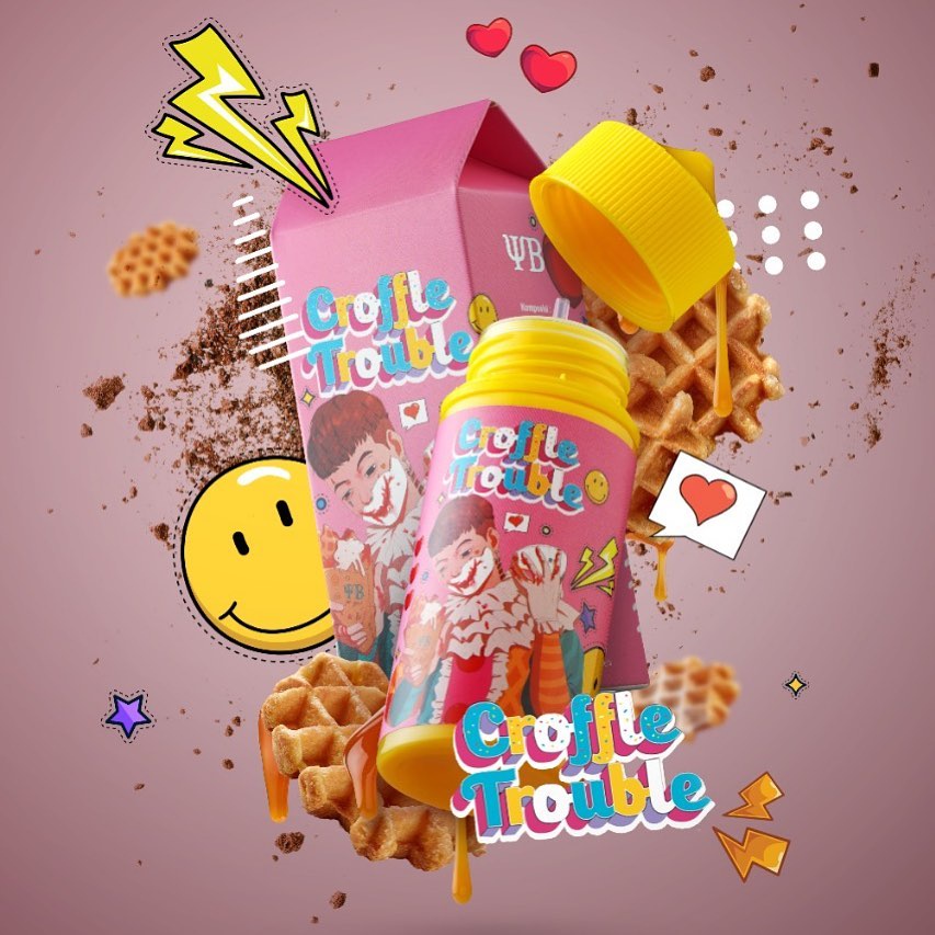 Jual LIQUID CROFFLE TROUBLE BY YBRAP - YB LAB | Shopee Indonesia