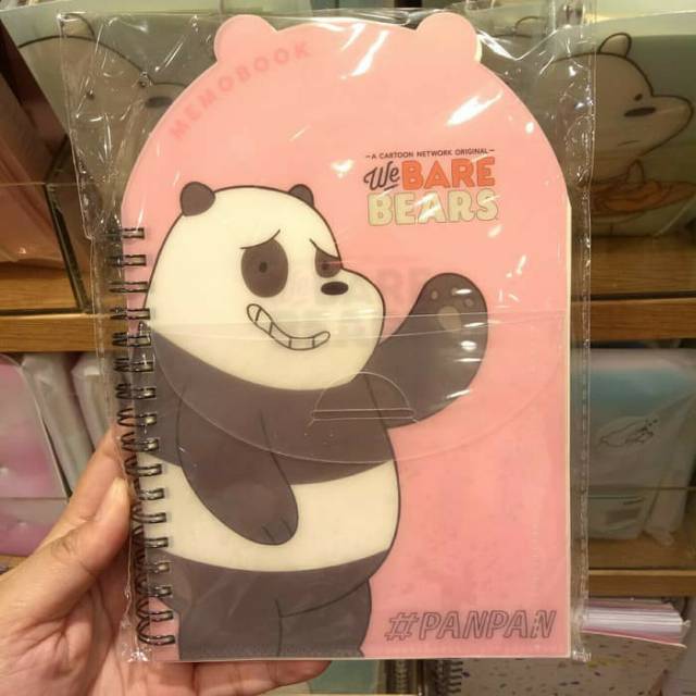 Jual Buku Wirebound We Bare Bear Miniso | Shopee Indonesia