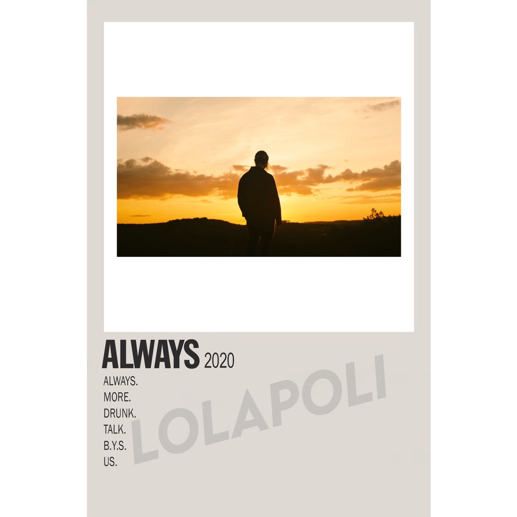 Jual Poster Cover Album Always - Keshi | Shopee Indonesia