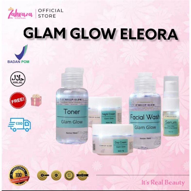 Jual ELEORA DWHISP GLOW ELEORA GLAM GLOW (PLATINUM) | Shopee Indonesia